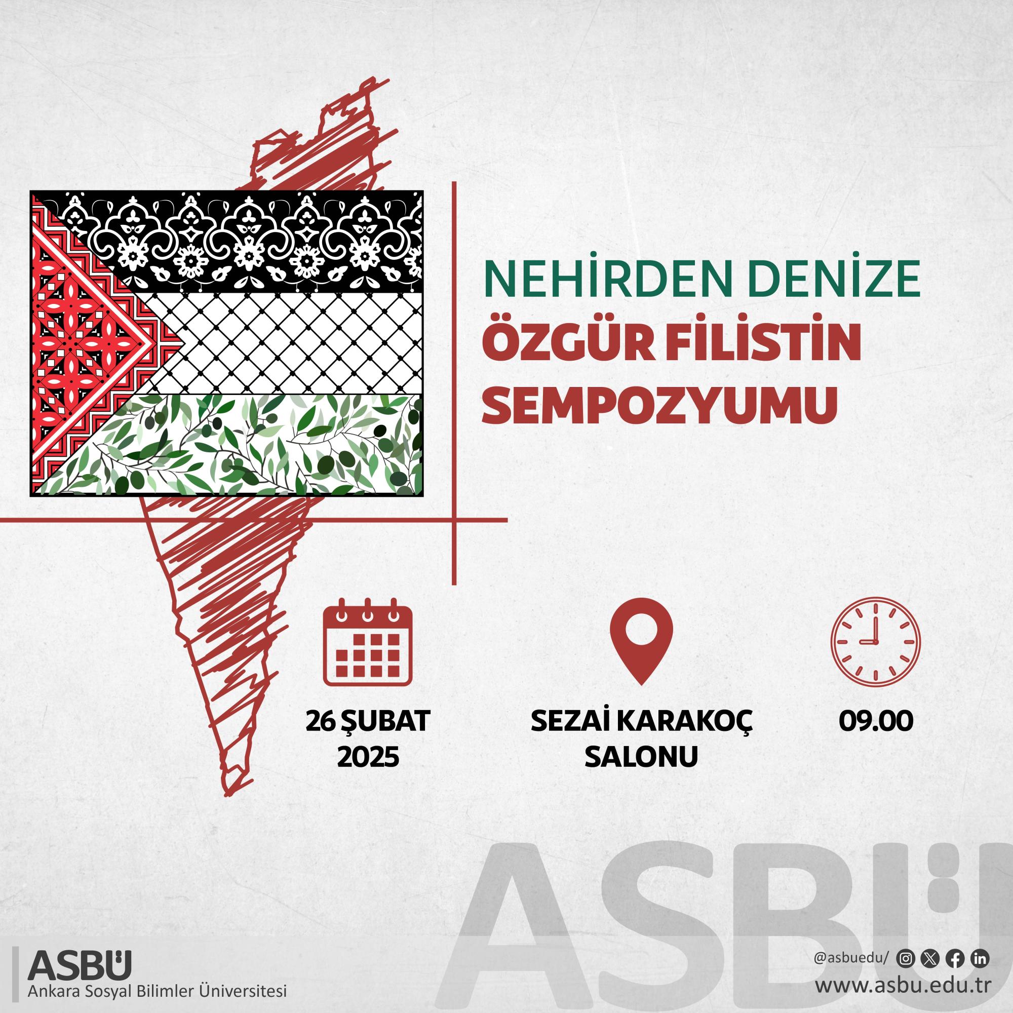 Nehirden Denize Özgür Filistin Sempozyumu 26.02.2025 Tarihinde ...